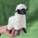 Felt Sheep Stuffie DIY Template & Tutorial - Lia Griffith