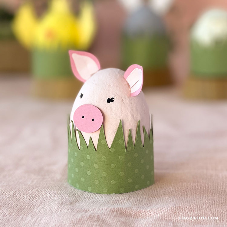 Easter Egg Animals DIY Template & Tutorial - Lia Griffith
