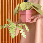 Paper Plant Pots DIY Template & Tutorial - Lia Griffith