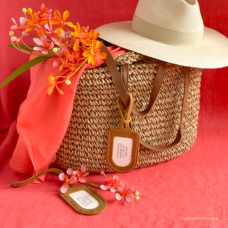 Leather Luggage Tags - Lia Griffith