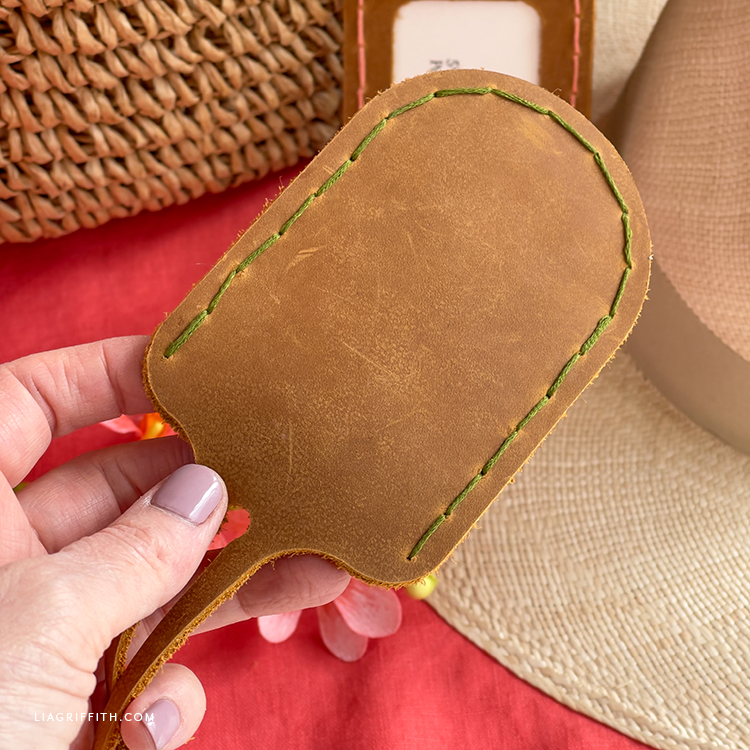 Leather Luggage Tags - Lia Griffith