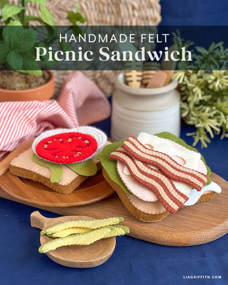 Felt Picnic Sandwich - Lia Griffith