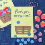 Layered Paper Berry Card - Lia Griffith