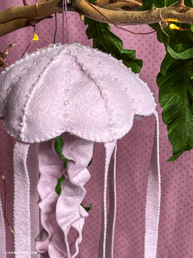 Felt Jellyfish - Lia Griffith