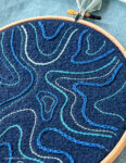 Water Pattern Embroidery - Lia Griffith