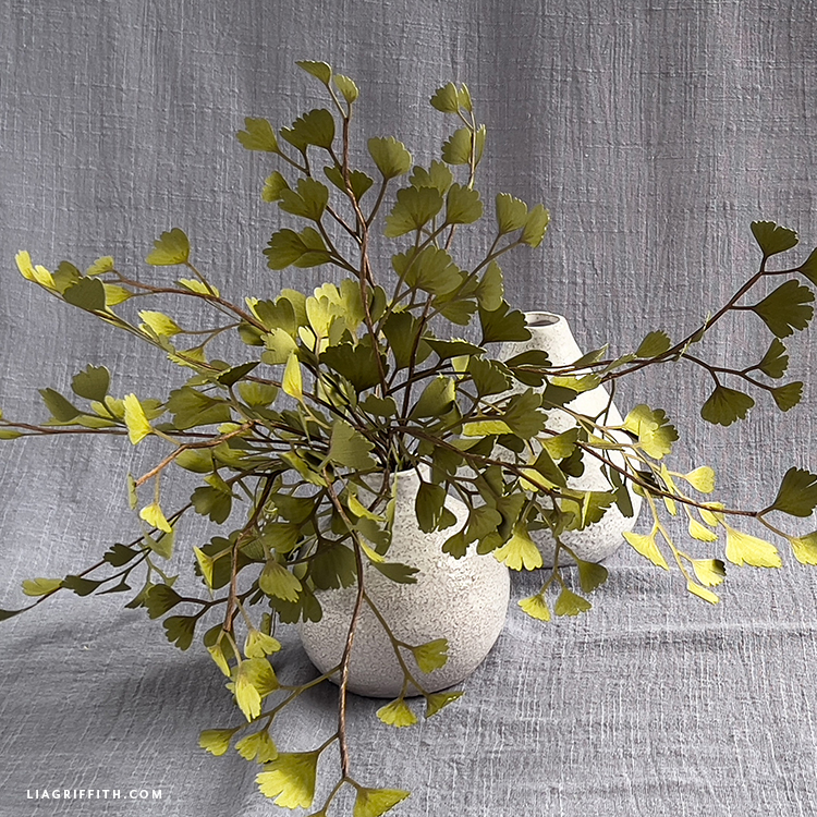 Cardstock Maidenhair Fern - Lia Griffith