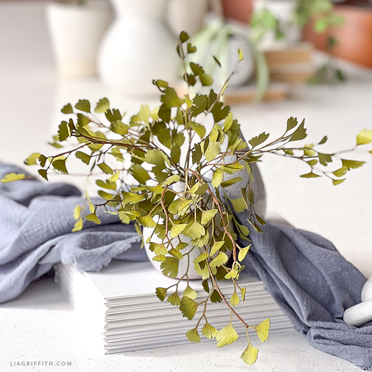 Cardstock Maidenhair Fern - Lia Griffith