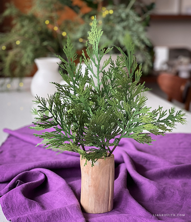 Cardstock Cedar Branches - Lia Griffith