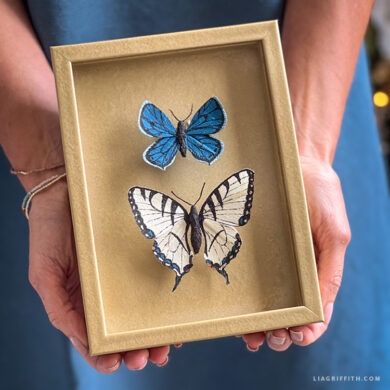 Crepe Paper Butterflies - Lia Griffith