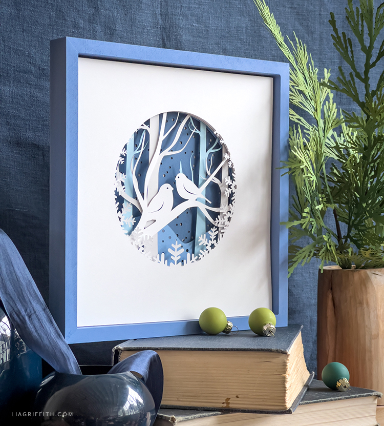 Papercut Art for Winter Decor - Lia Griffith