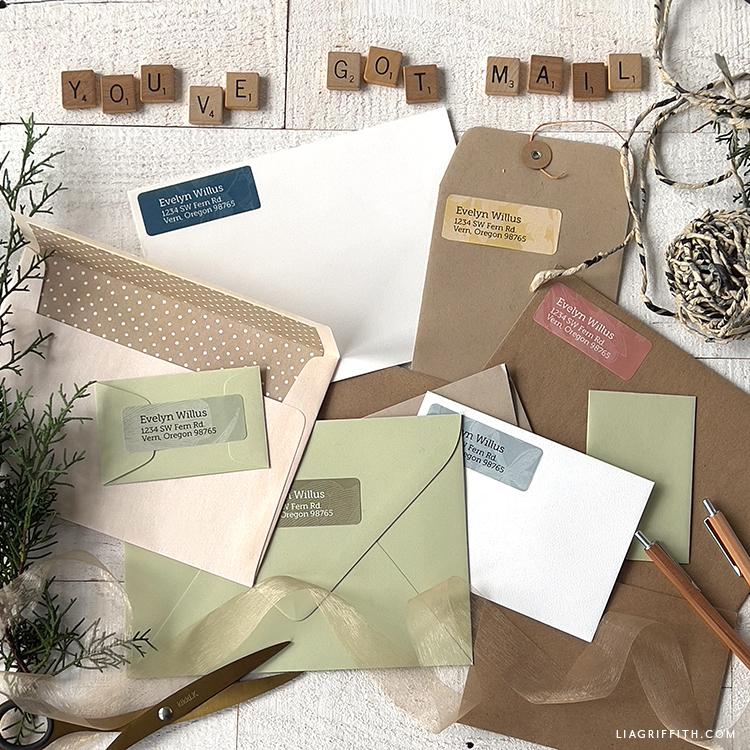 Printable Address Labels - Lia Griffith