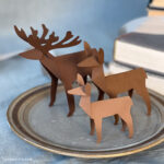 VIDEO: Cardstock Origami Elk Family - Lia Griffith