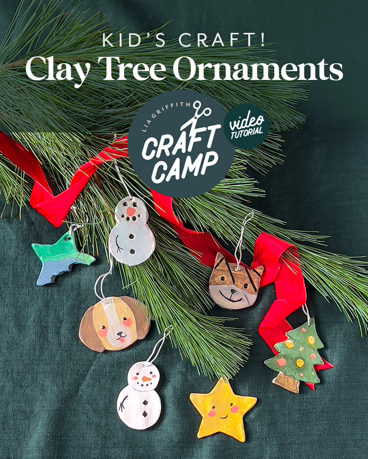 VIDEO: DIY Clay Ornaments - Lia Griffith