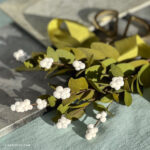 Crepe Paper Snowberry Branches - Lia Griffith