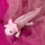 Felt Axolotl Stuffie - Lia Griffith