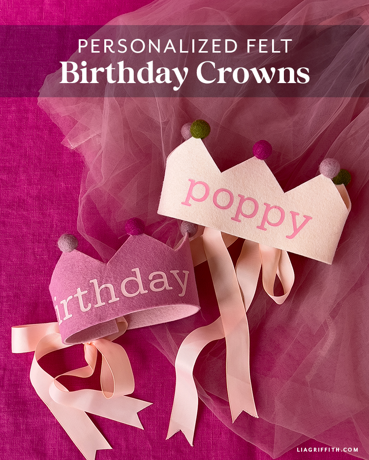 Felt Birthday Crown - Lia Griffith