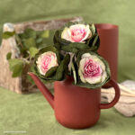 Crepe Paper Ornamental Cabbage - Member Make Workshop - Lia Griffith