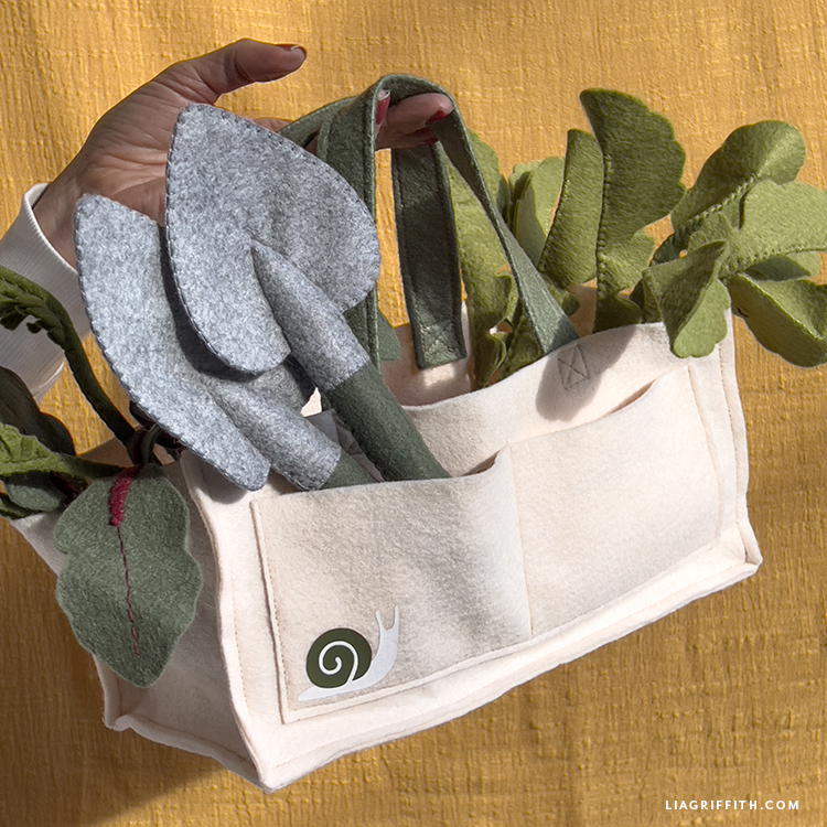Felt Garden Tote - Lia Griffith