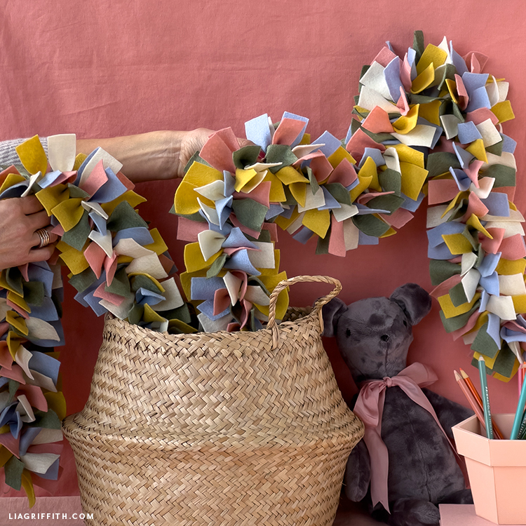 Felt Scraps Garland - Lia Griffith
