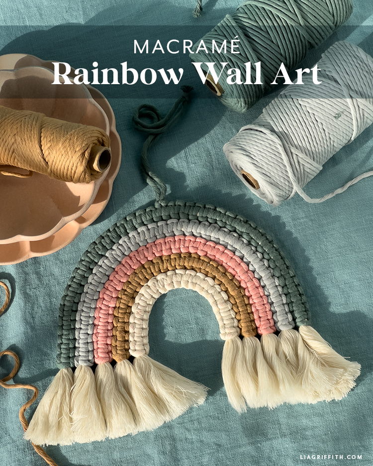 Macramé Rainbow - Lia Griffith
