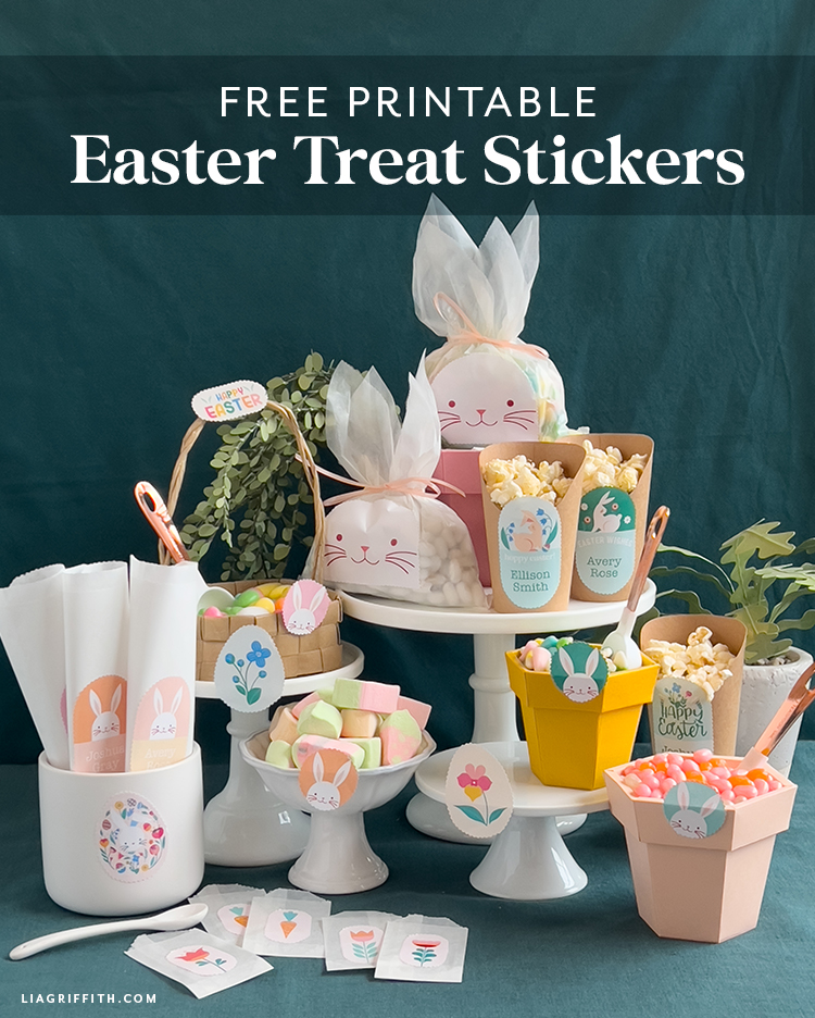 Printable Easter Labels - Lia Griffith