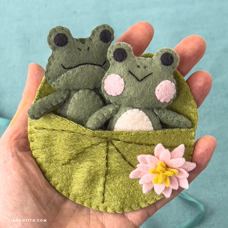 Frog Pocket Pals - Lia Griffith