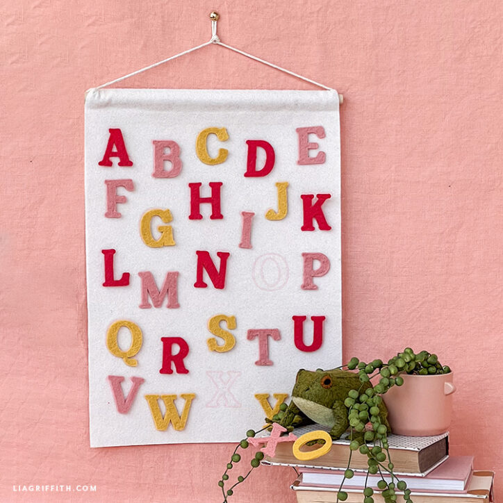 Felt Alphabet Activity Mat - Lia Griffith