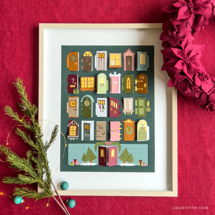 VIDEO: Layered Cardstock Advent Calendar - Lia Griffith