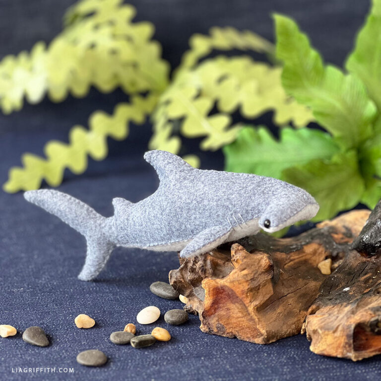 Felt Hammerhead Shark - Lia Griffith