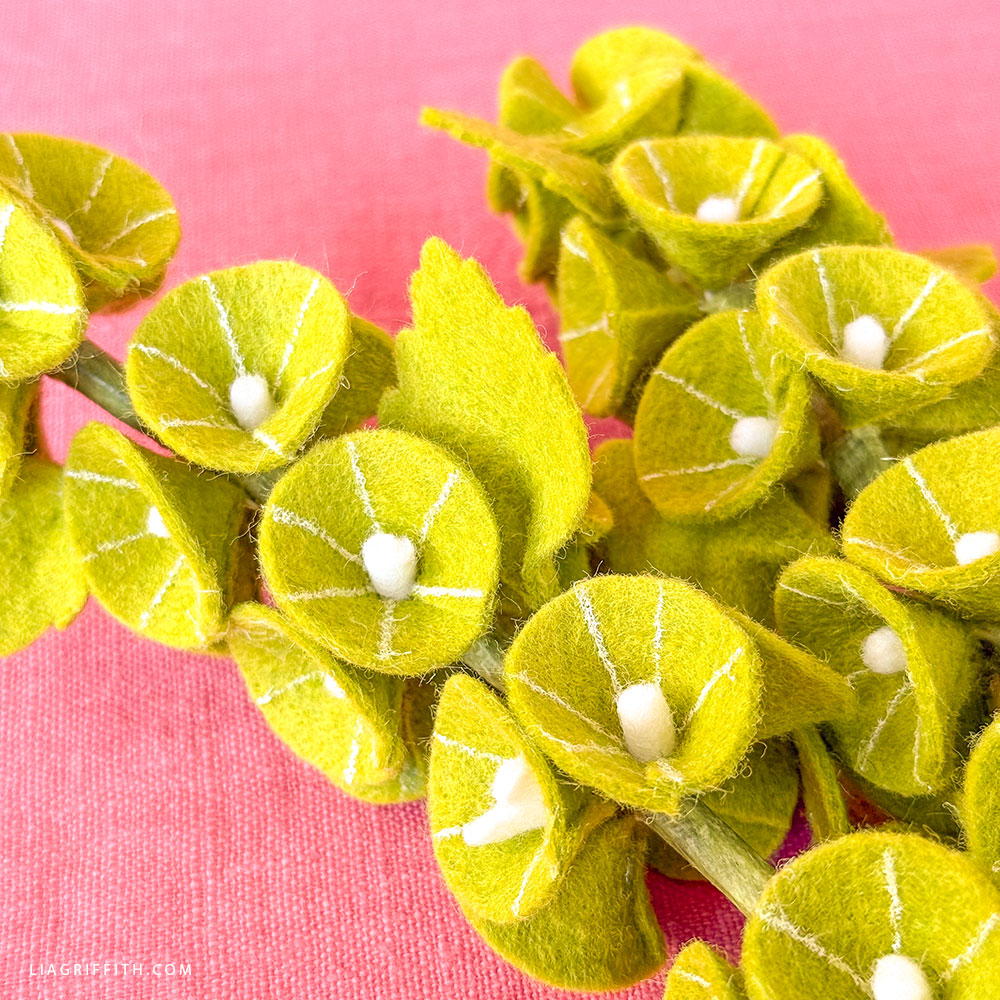 Felt Bells of Ireland - Lia Griffith